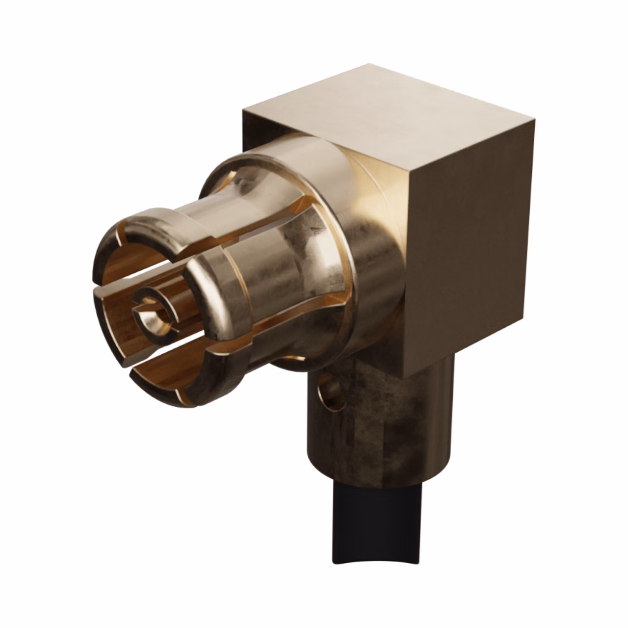 SMPM Jack, Right-Angle, Solder, .047