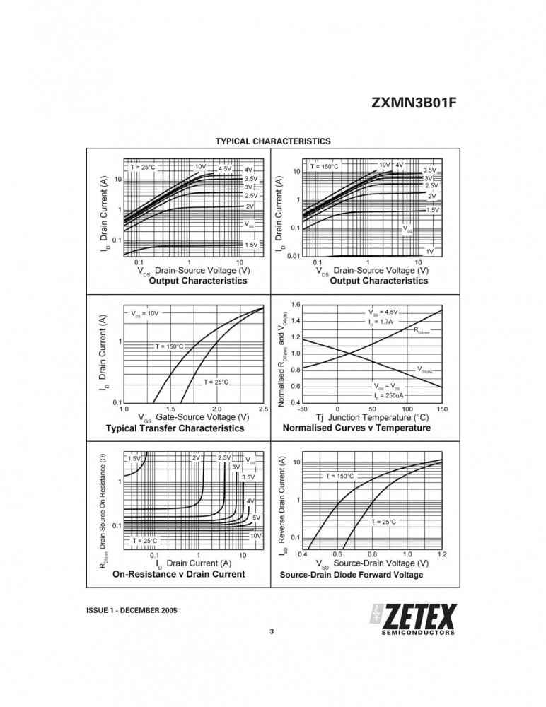 ZXMN3B01FTA datasheet page 3