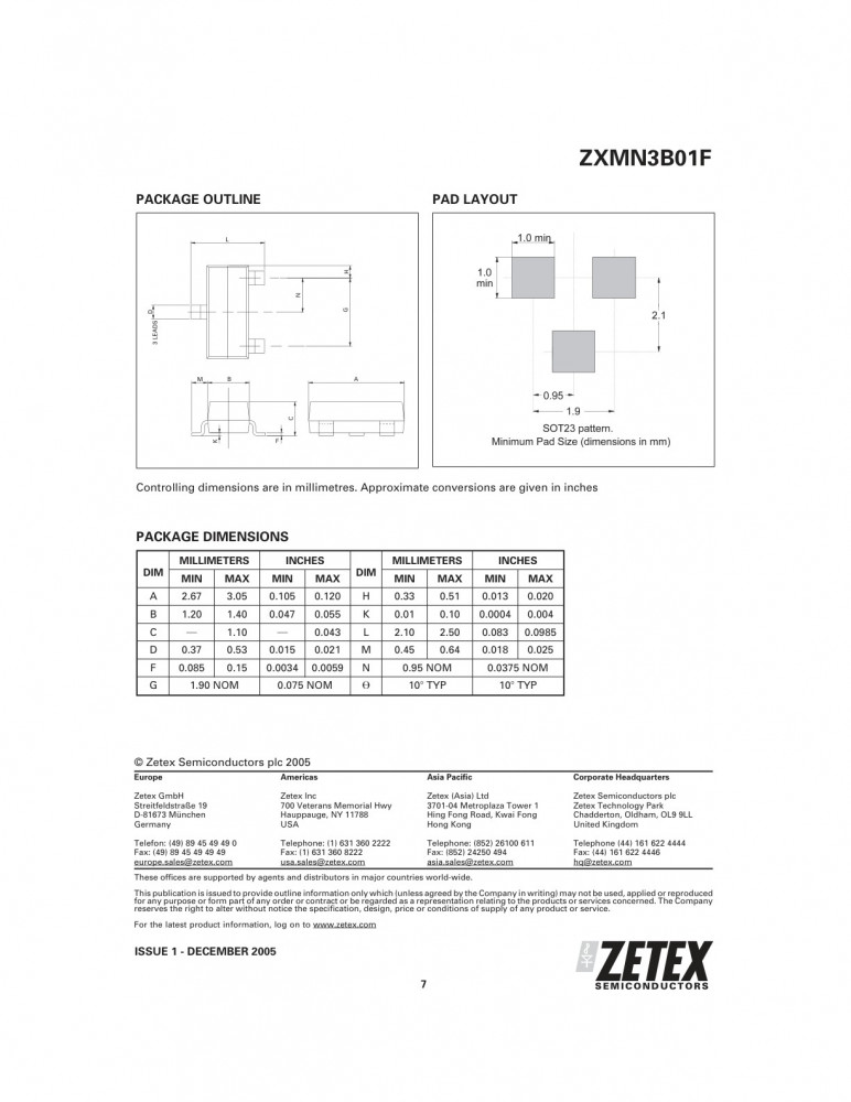 ZXMN3B01FTA datasheet page 7