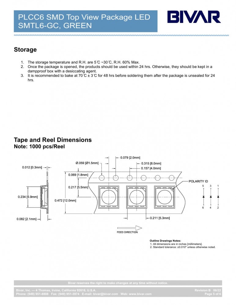 SMTL6-GC datasheet page 5