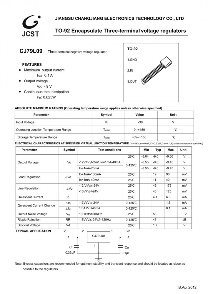 CJ79L09 technical document preview