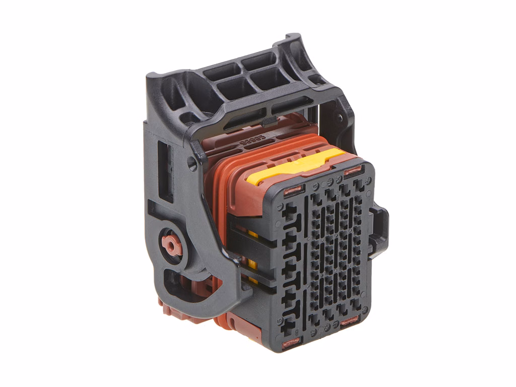 .635mm, 1.50mm, 2.80mm, CMC Receptacle, 53 Circuits, Left Wire Output, Black Coding, Mat Sealed for sale
