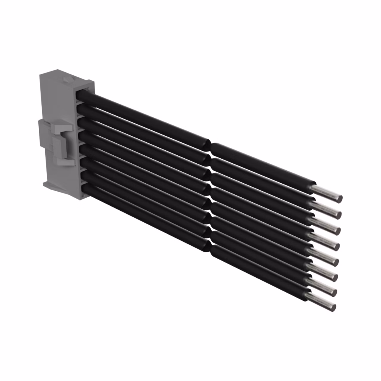 KK Plus 250-to-Pigtail Off-the-Shelf (OTS) Cable Assembly, 2.50mm Pitch, Single Row, 150.00mm Length, 8 Circuits, Black for sale
