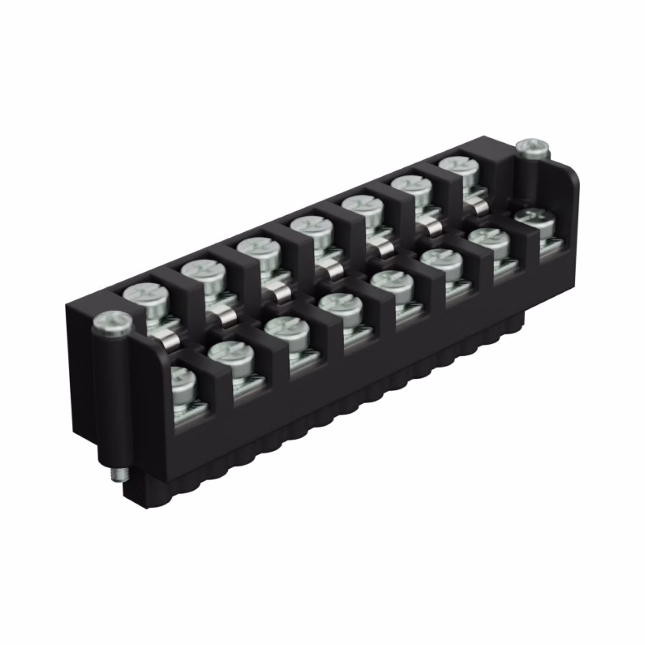5.08mm Pitch Beau EuroMate Pluggable Terminal Block, Dual Level, 90° Wire Entry, with Retention Screws, 15 Circuits for sale