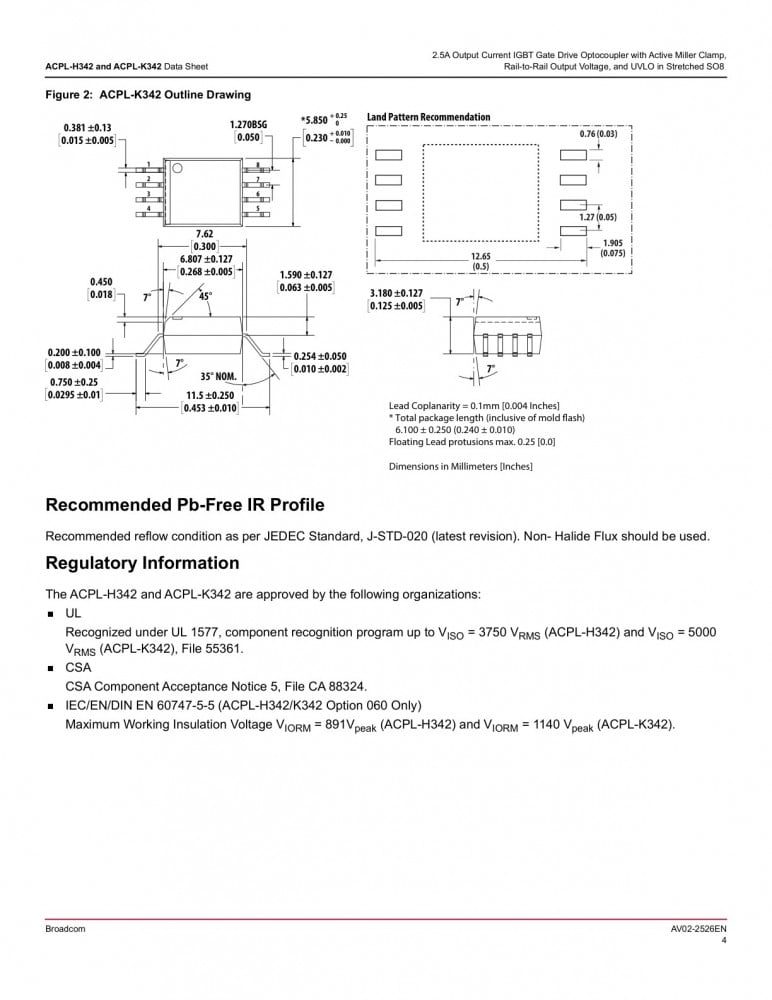 ACPL-H342 datasheet page 4
