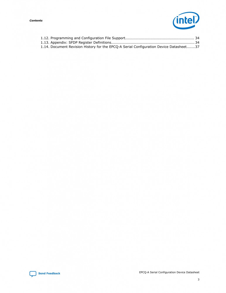 EPCQ-A datasheet page 3