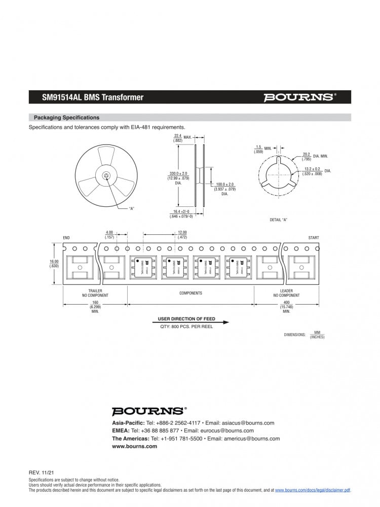 SM91514AL-E datasheet page 3