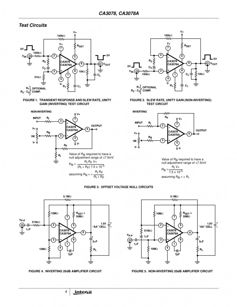 CA3078AT technical document page 4