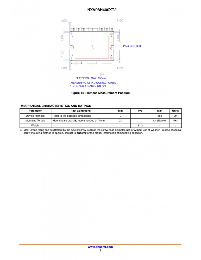 NXV08H400XT2 datasheet page 8
