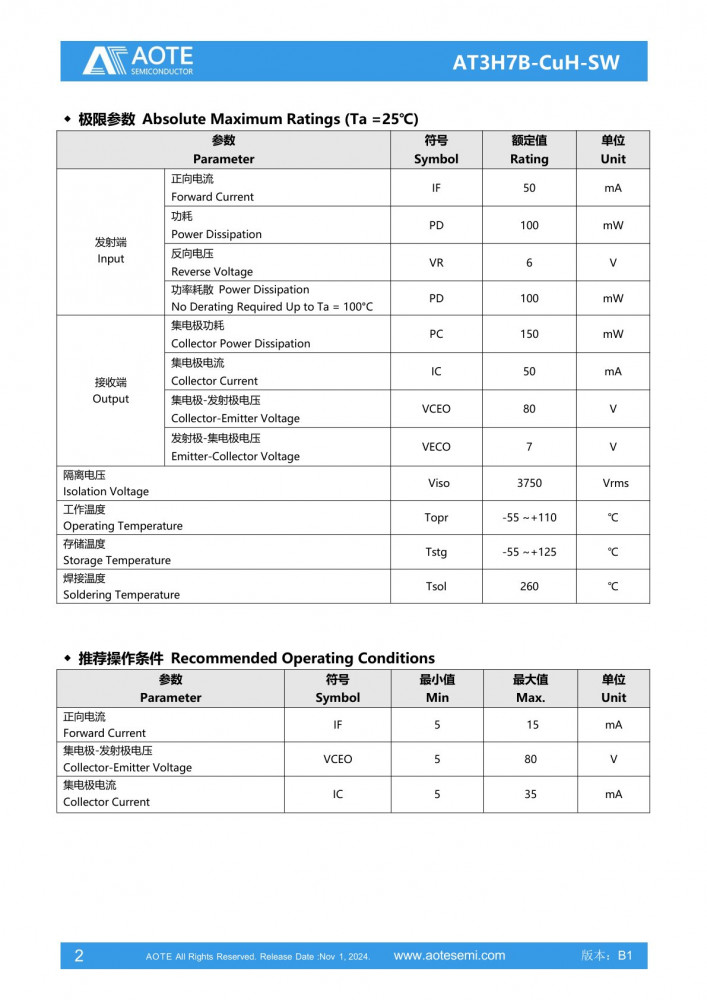 AT3H7B-CuH-SW datasheet page 3