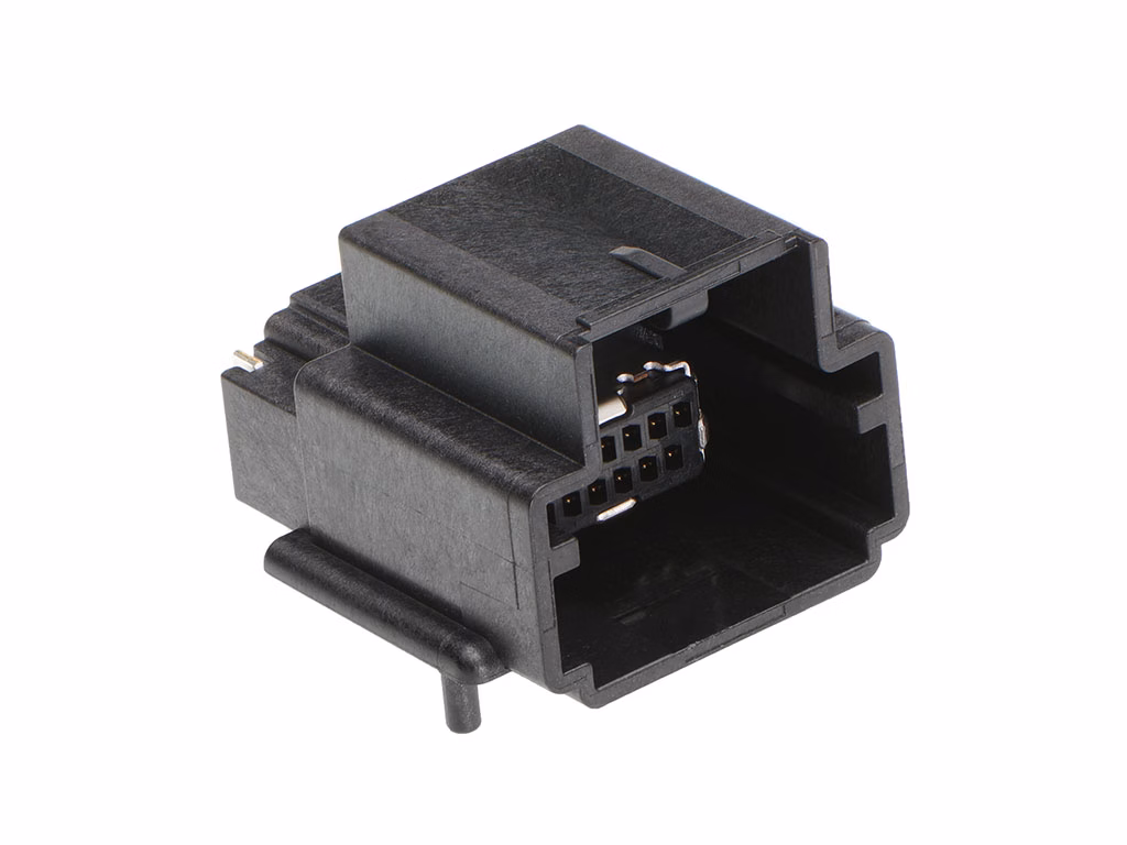 HSAutoLink II Unsealed Header, Right-Angle, 12 Circuits, Key A, Black for sale