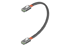 Internal iPass Mini SAS Double-Ended Plug without Sidebands, 36 Circuits, 26 AWG, 0.90m Length, Pinout 3 for sale