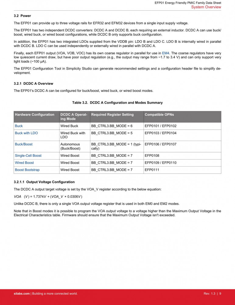 EFP01 datasheet page 9