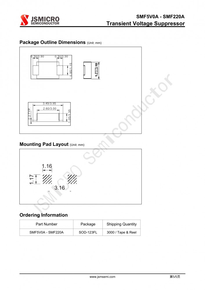 SMF12A datasheet page 5