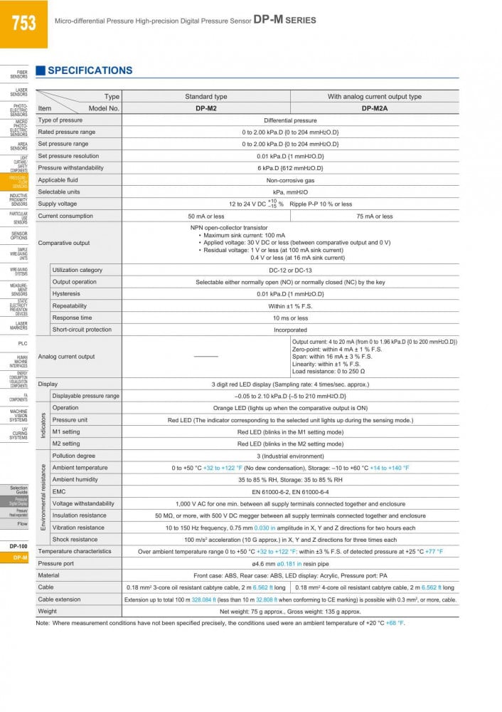 DP-M2A technical document page 3