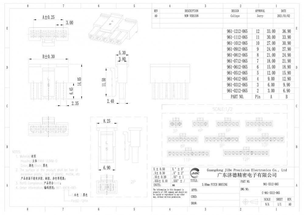 961-0812-065 technical document preview