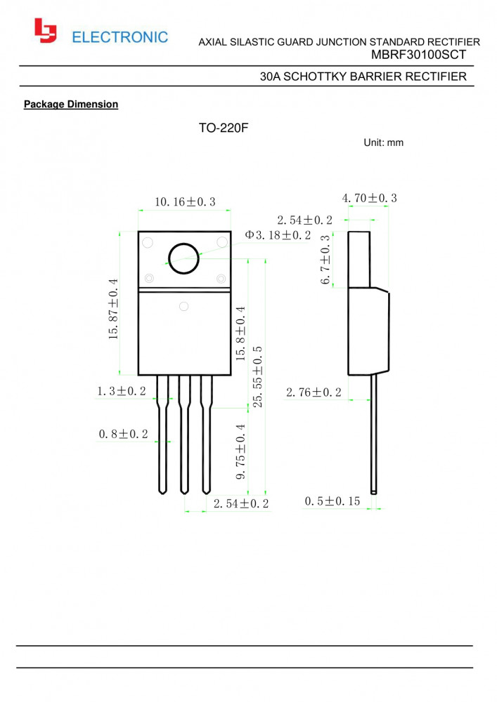 MBRF30100SCT datasheet page 3