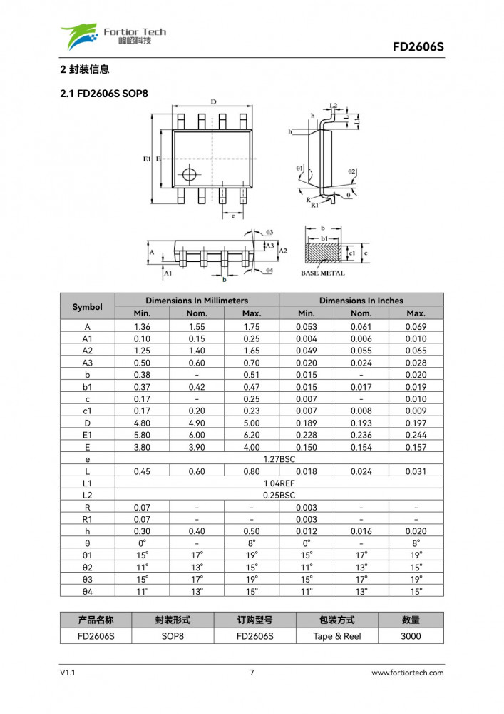FD2606S datasheet page 7