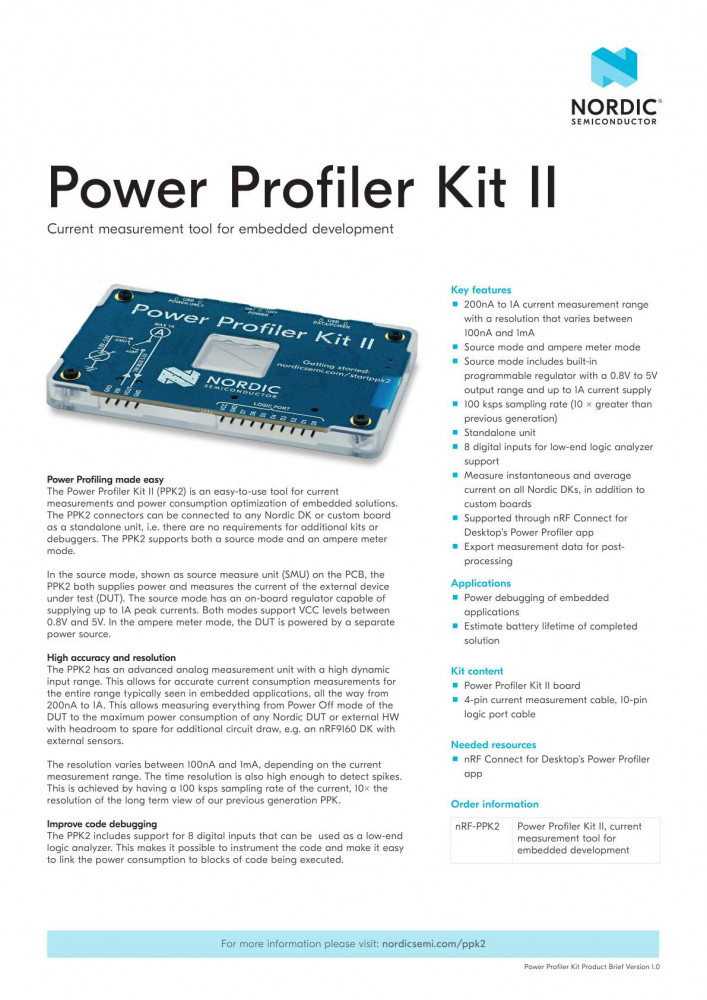 NRF-PPK2 technical document image 1