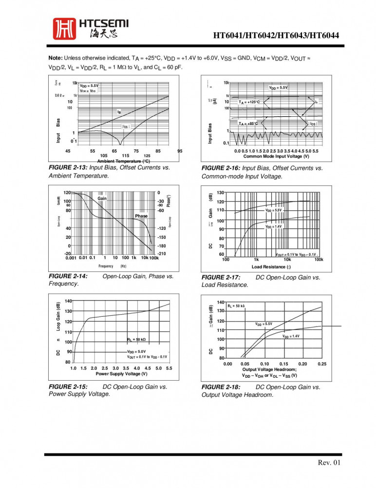 HT6042BRZ datasheet page 7