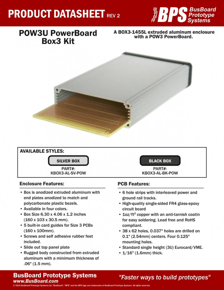 KBOX3-AL-POWH product documentation visual 1