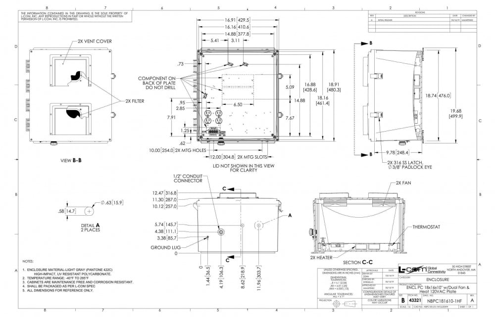 L-com NBPC181610-1HF technical document page