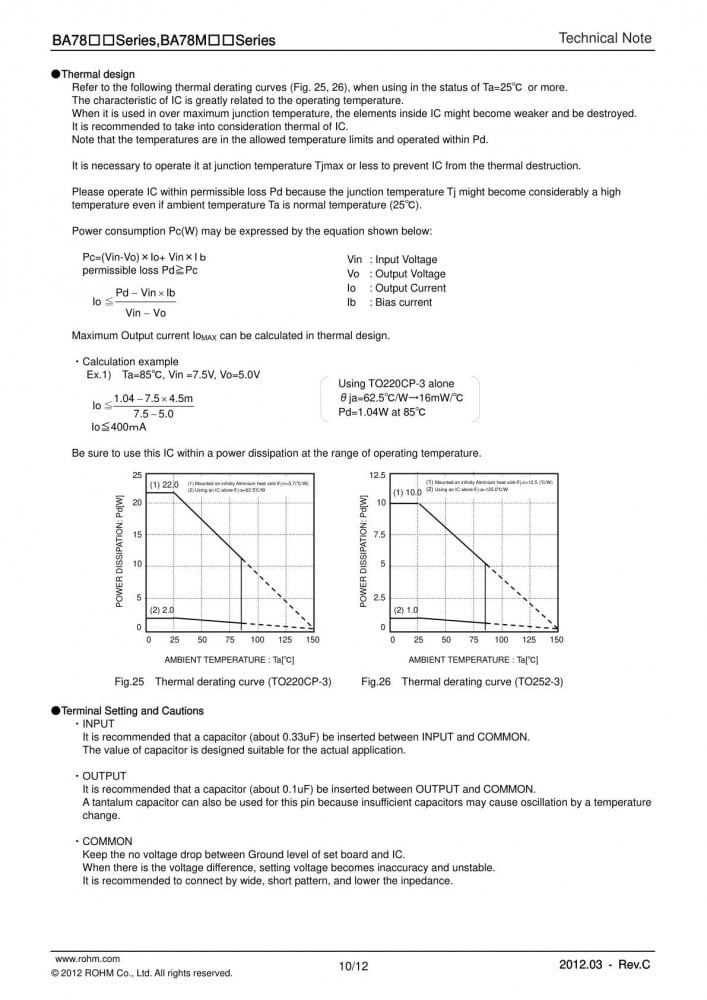 BA78M05FP-E2 datasheet page 10