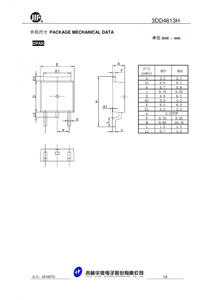 3DD4613H datasheet page 7