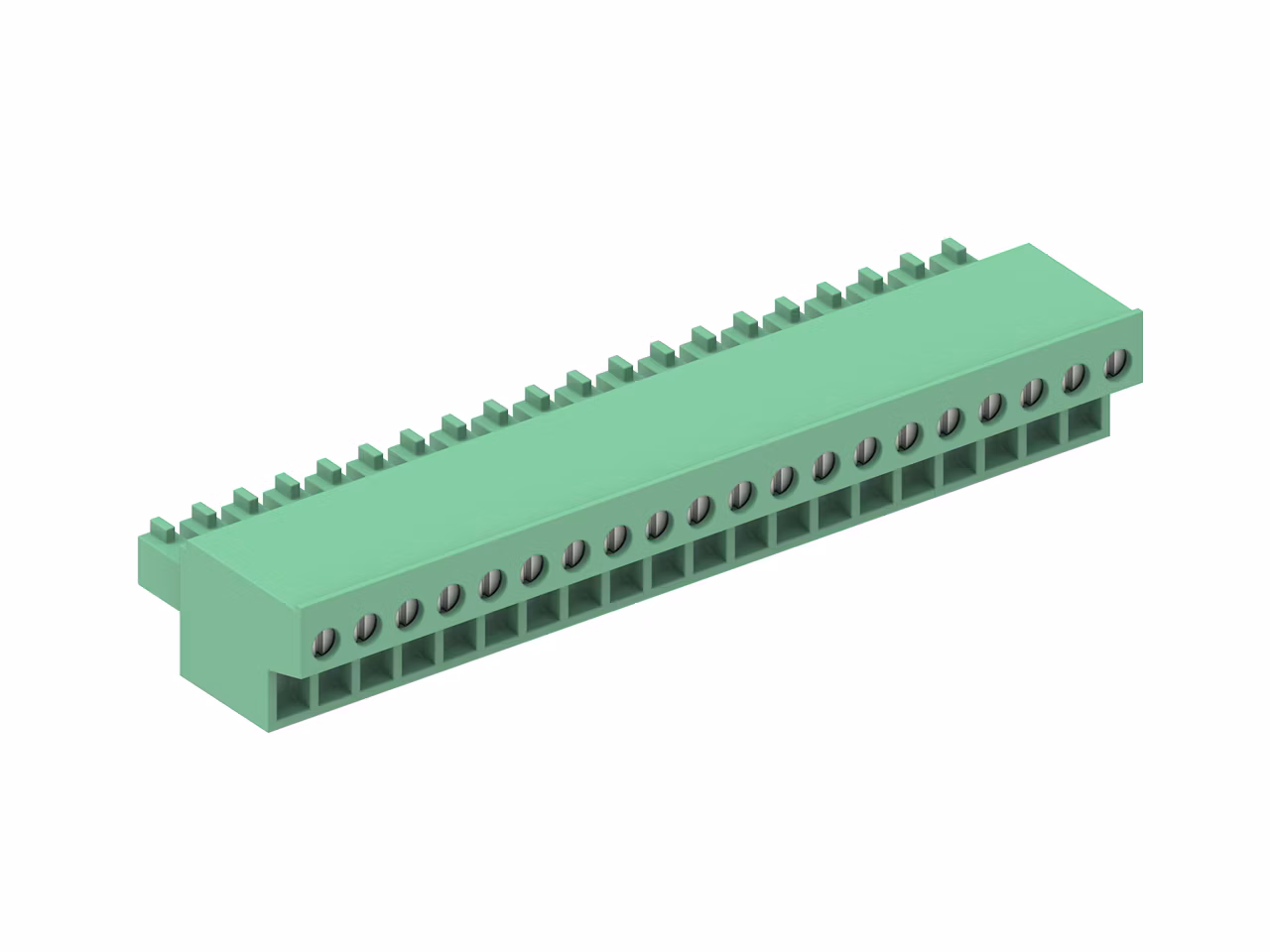 3.81mm Pitch Eurostyle Horizontal Plug, In-Line, 9 Circuits