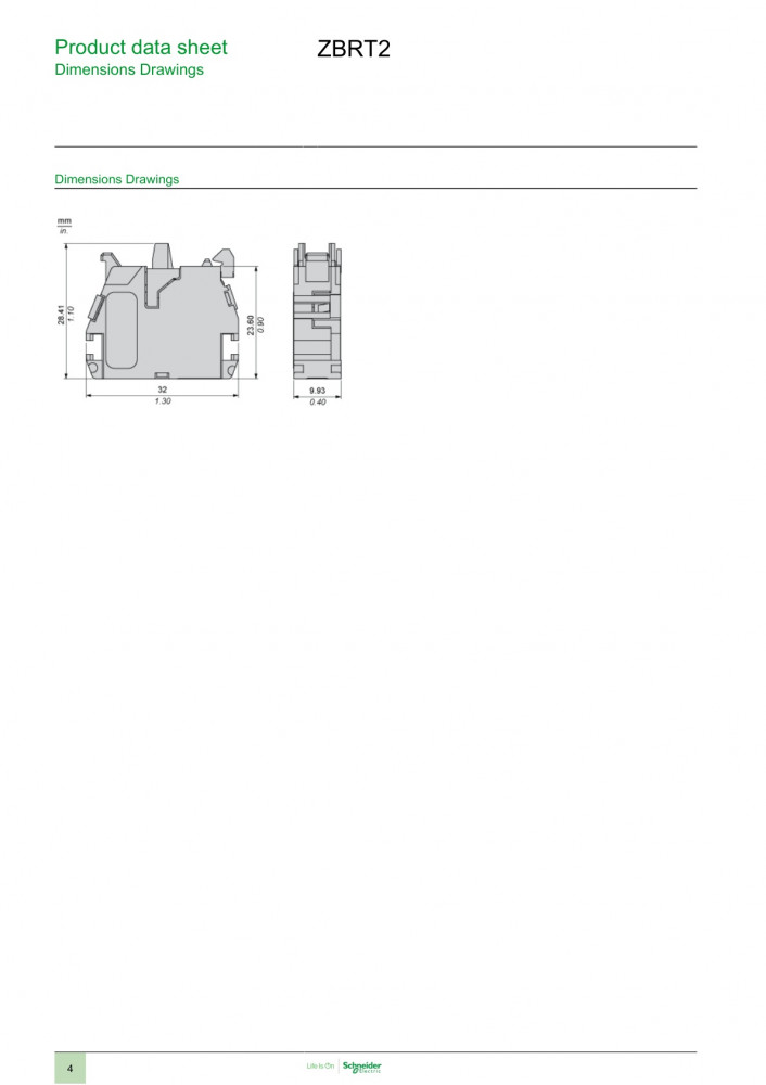 ZBRT2 technical document page 4