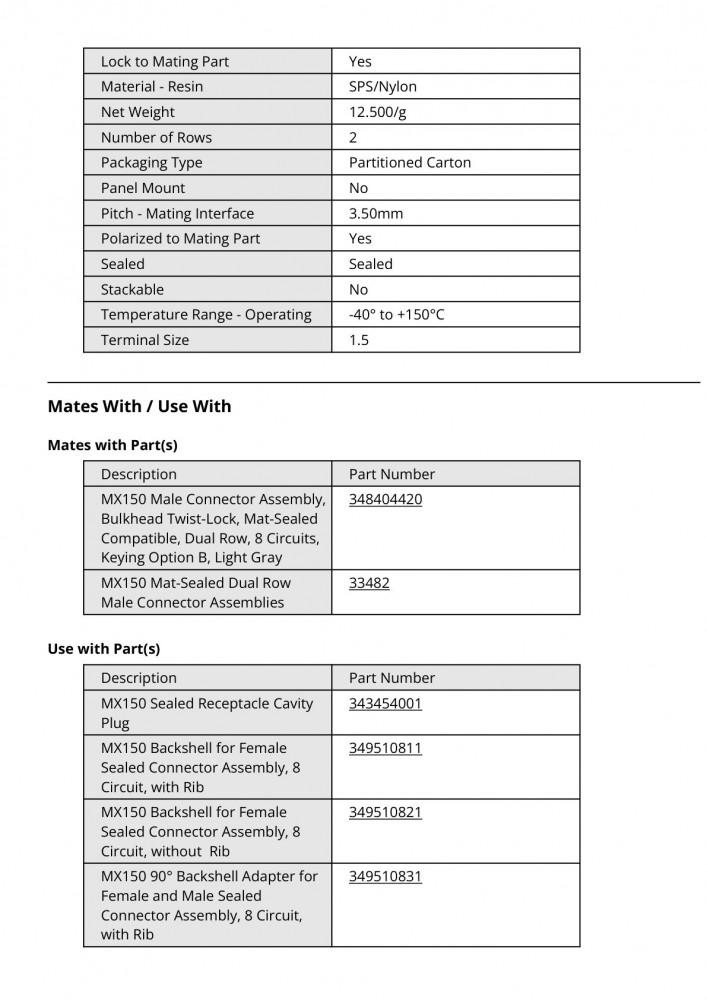 MOLEX 334724907 technical document image, page 3