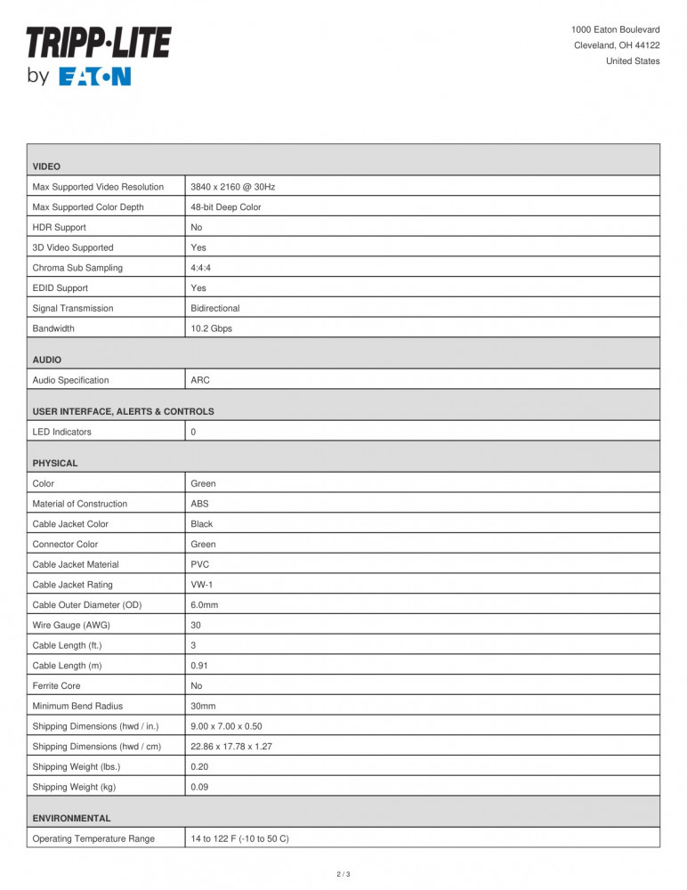 P568-003-GN technical document page 2
