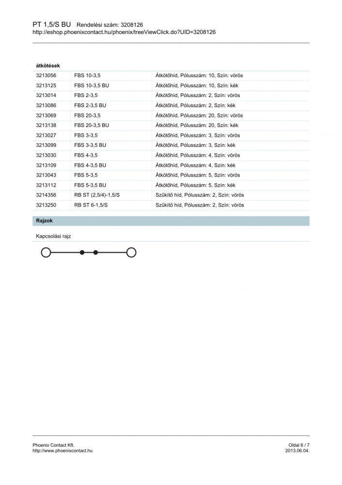 PT 1,5/S BU 3208126 technical document page 6