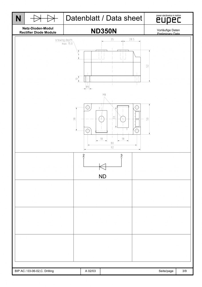 ND350N16K datasheet page 3