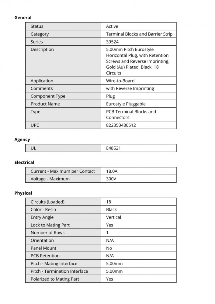 Product document preview, page 2