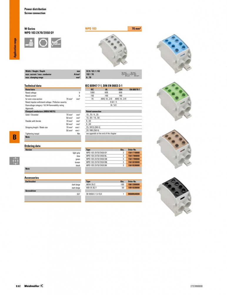 WEIDMULLER WPD 103 technical document page 5