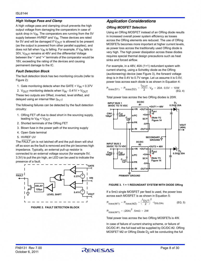 ISL6144 datasheet page 8