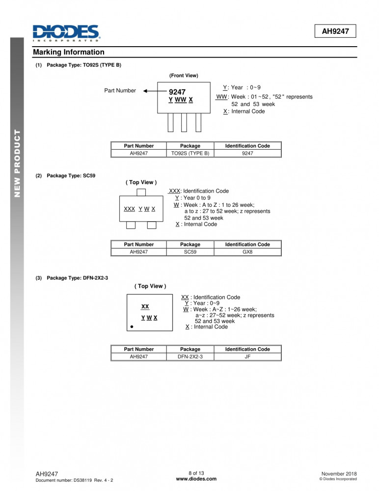 AH9247 datasheet page 8