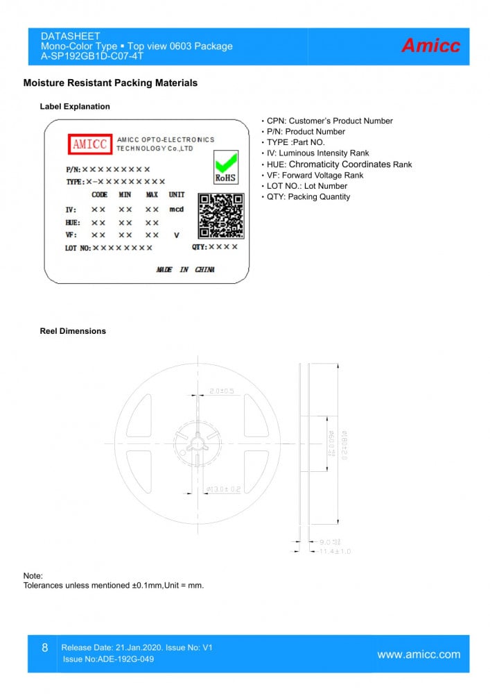 A-SP192GB1D-C07-4T packing page 8