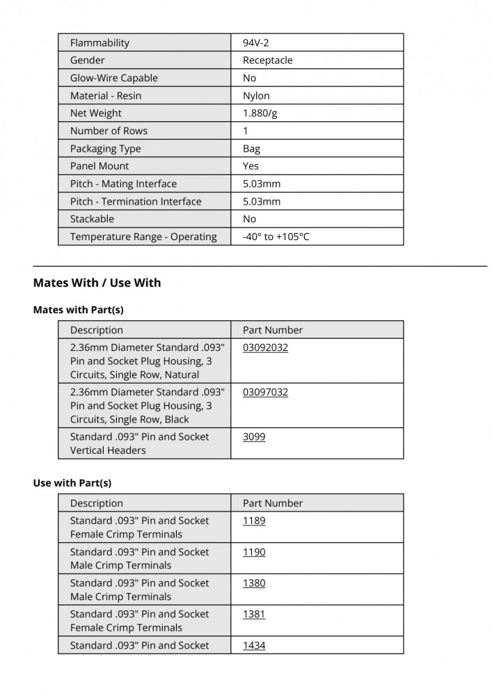 Molex document page 3
