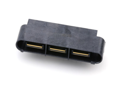 EXTreme LPHPower Plug, Right-Angle, 6 Power Contacts, Select Gold (Au) Plating, for 1.57mm Thick PC Board