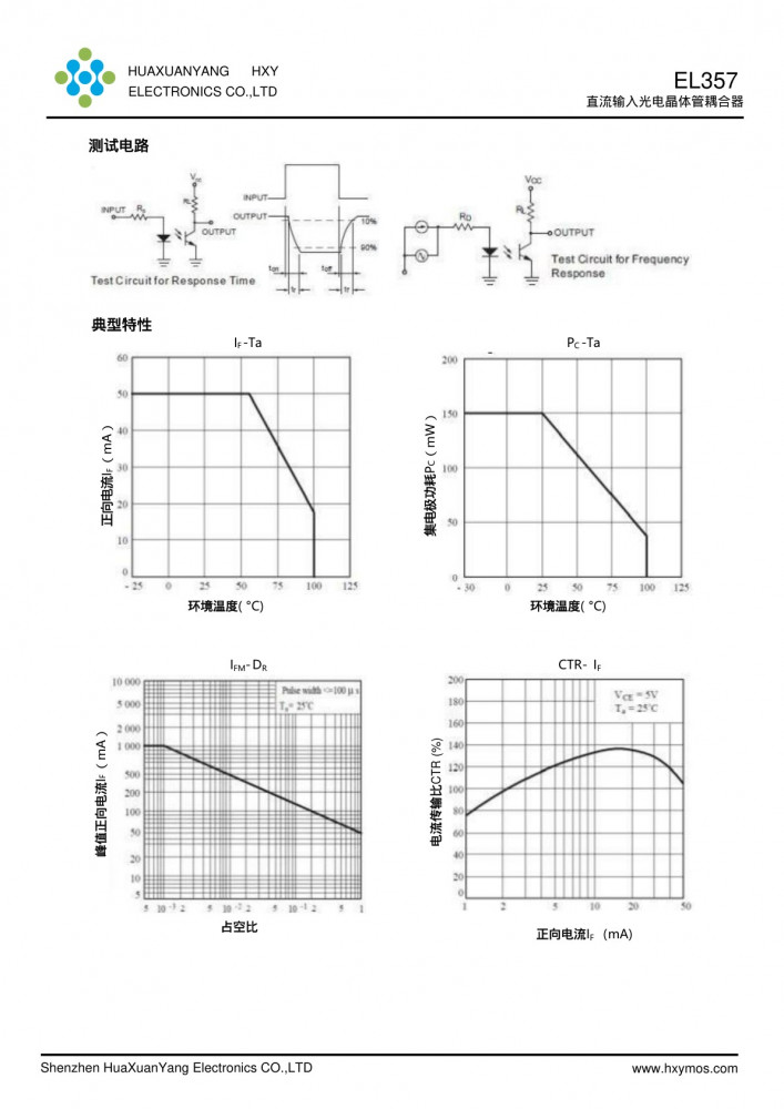 EL357C datasheet page 3