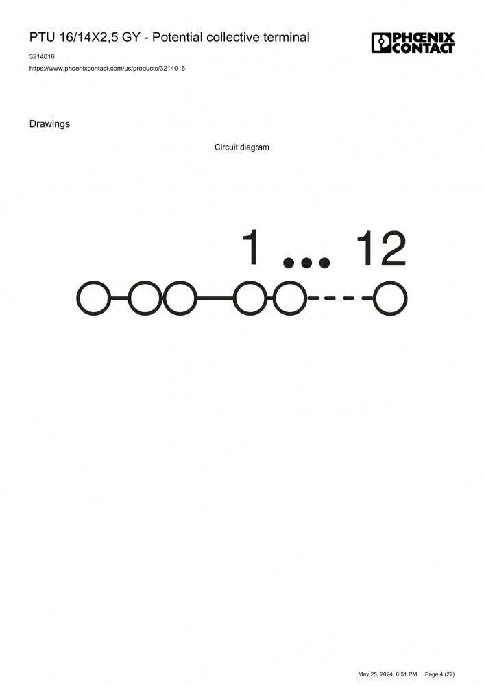 Phoenix Contact 3214016 technical document page 4