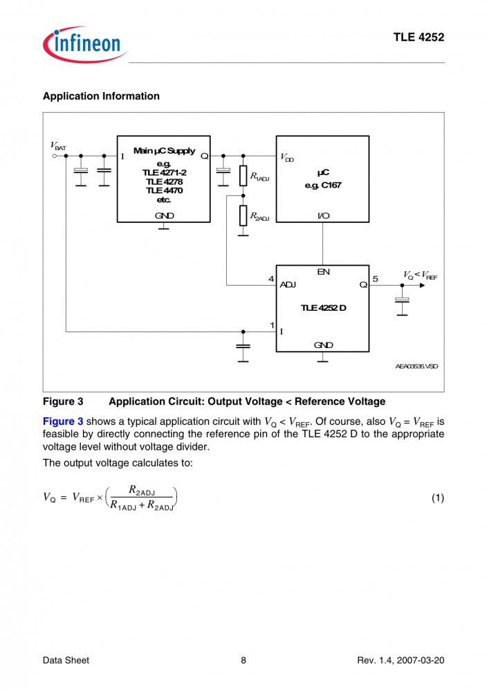 TLE4252DATMA1 datasheet page 8