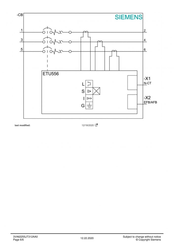3VA6225-5JT31-2AA0 technical document page 6