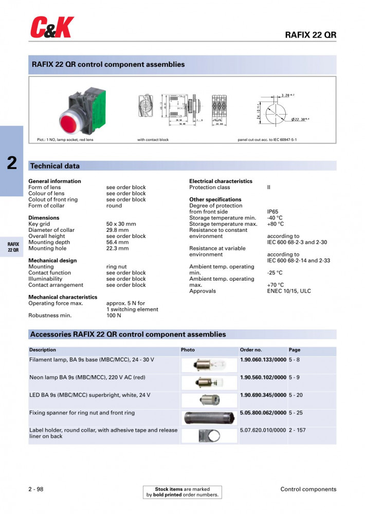 RAFIX 22 QR document page 6