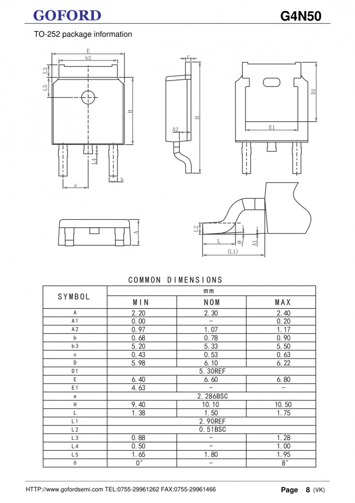 G4N50J datasheet page 8