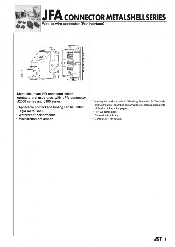 JST JFM-GPAK-4 documentation page 1