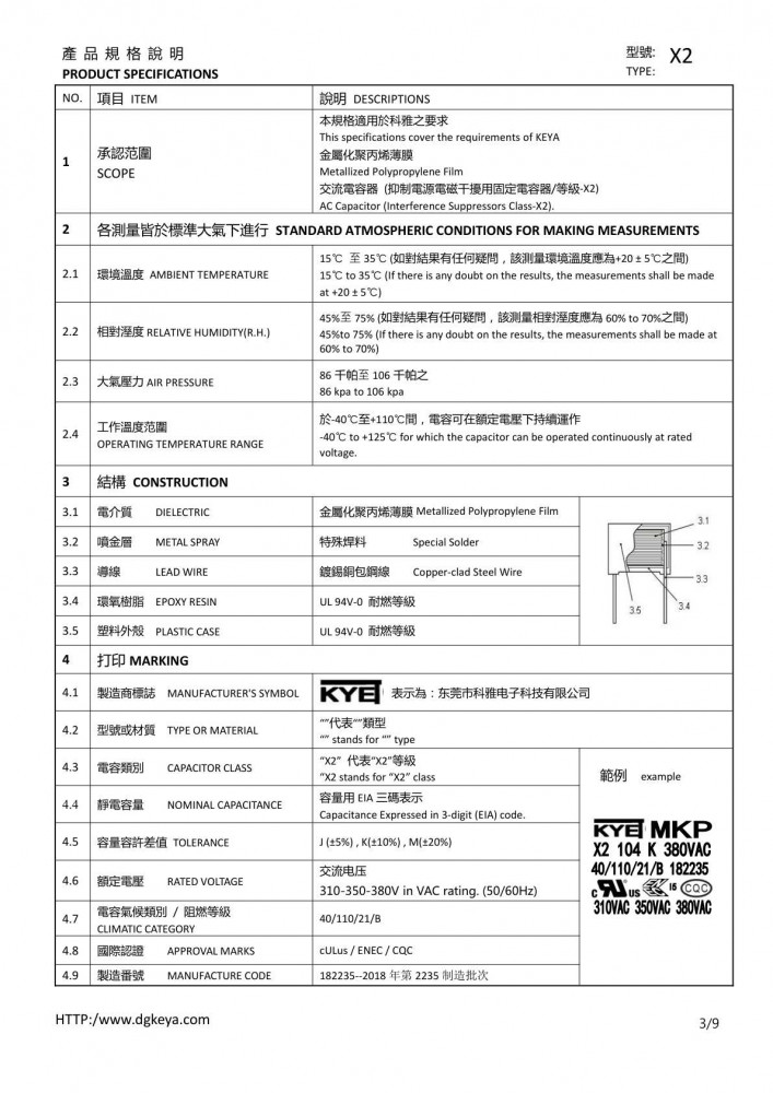 KYET approval document page 3