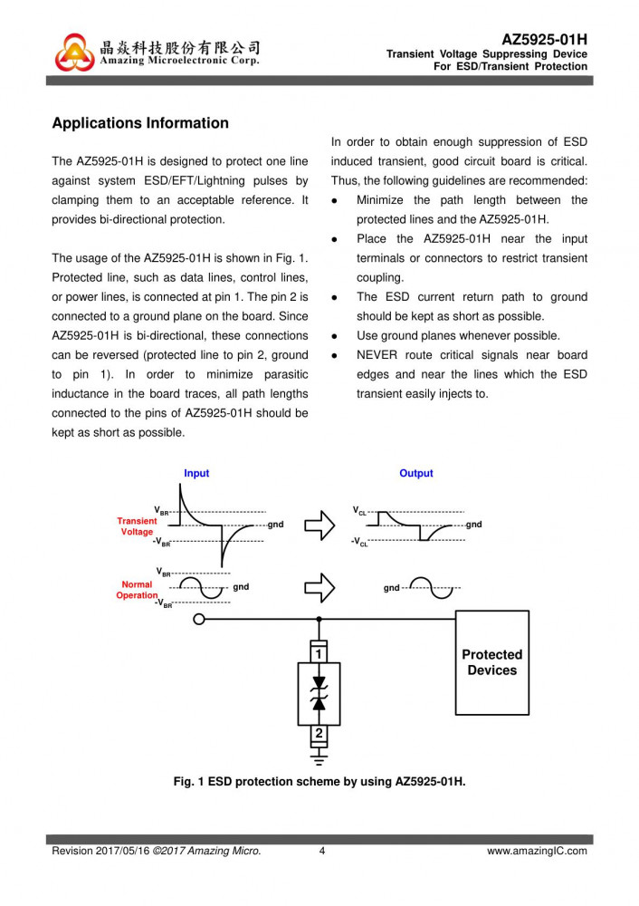 AZ5925-01H datasheet page 4